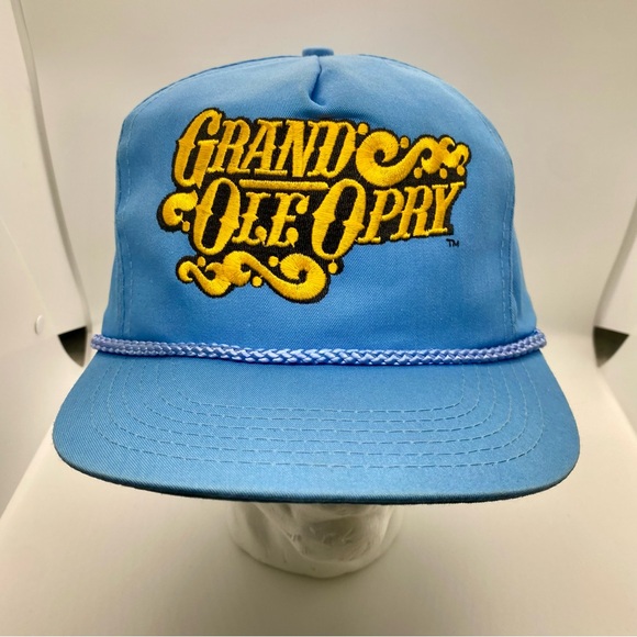 Grand Ole Opry | Accessories | Vintage 8s Grand Ole Opry Rope Snapback ...
